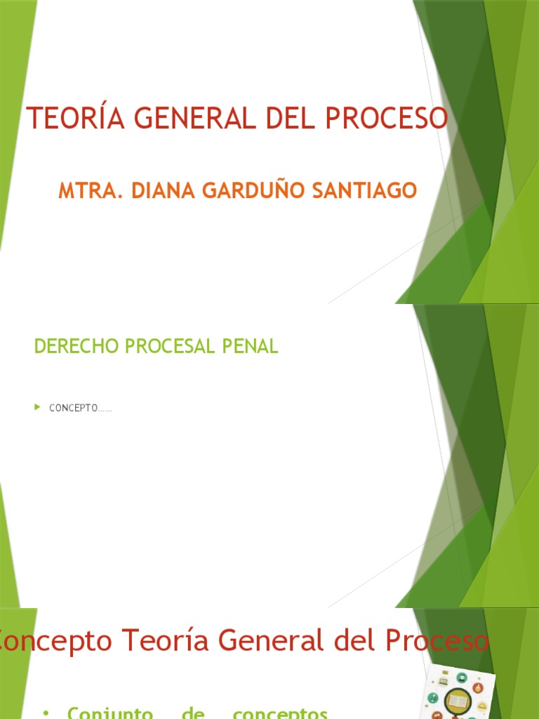 Teoria General Del Proceso | PDF | Procedimiento Criminal | Ley procesal