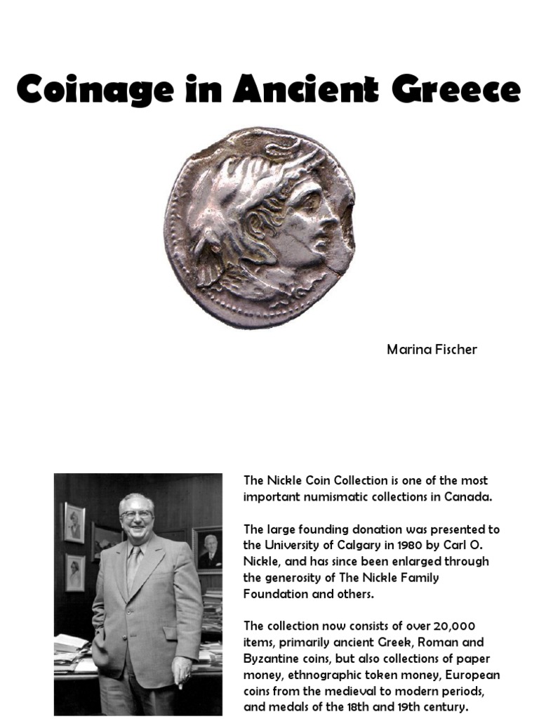 Coinage In Ancient Greece By The Nickle Pdf Coins Lydia