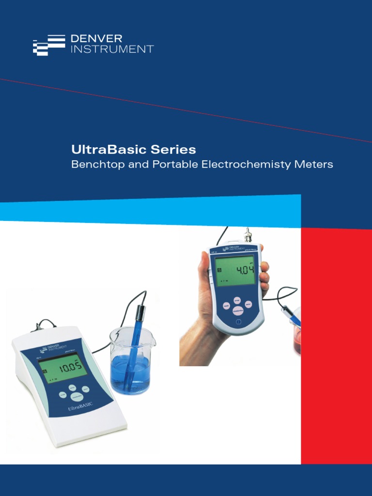 Ultrabasic PH Meter Series | Download Free PDF | Ph | Electrical Engineering