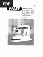 Sewmor 606 Manual | PDF