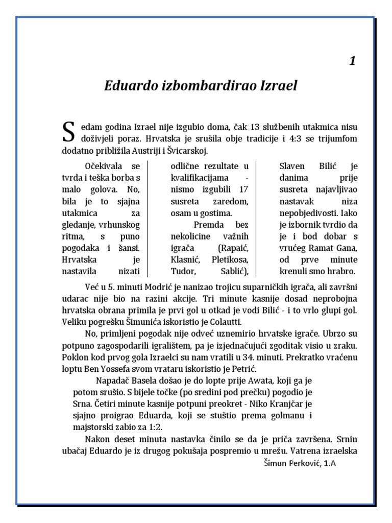 Simun Perkovic Word Pdf
