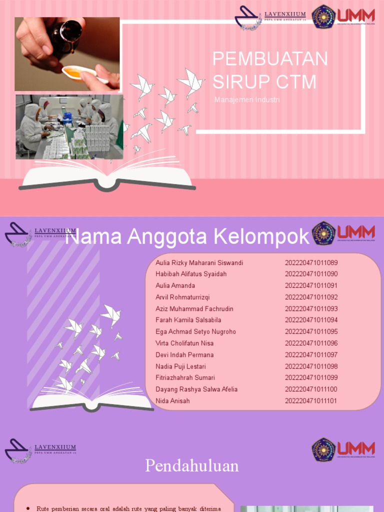 Kelompok 2 - Sirup CTM | PDF