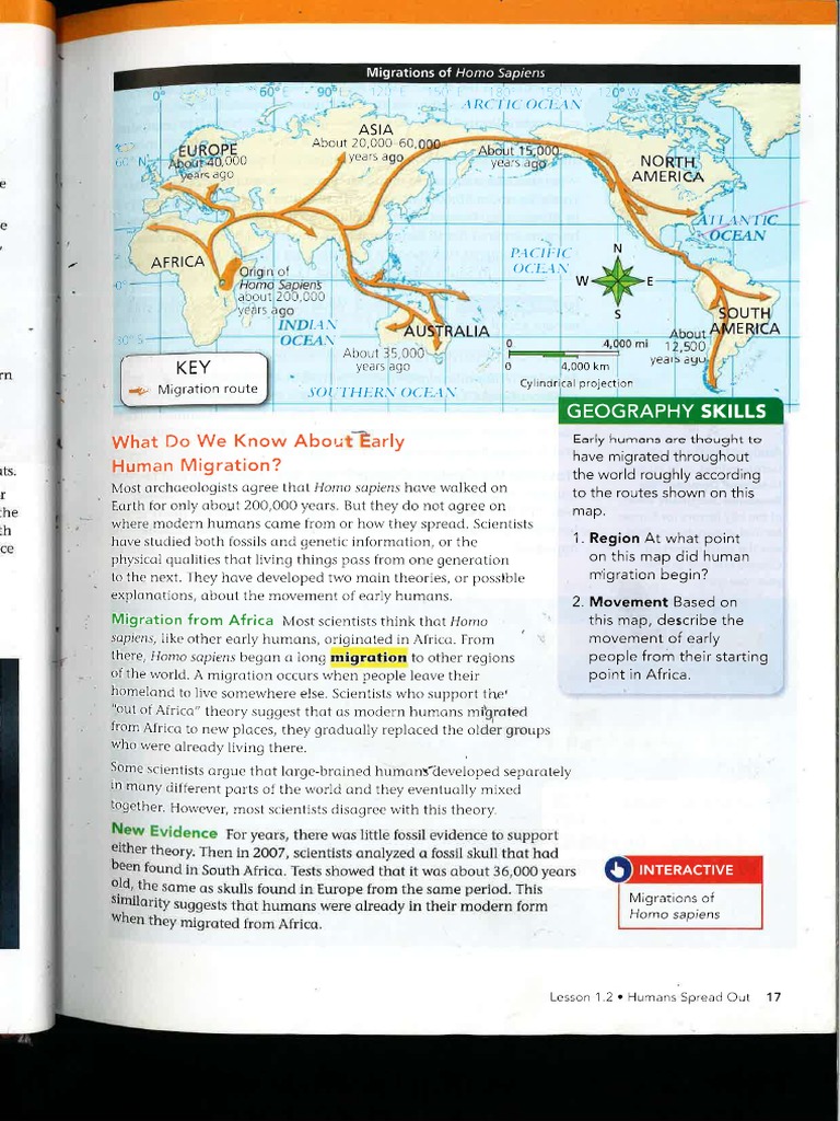 World History Chapter2 Migration | PDF