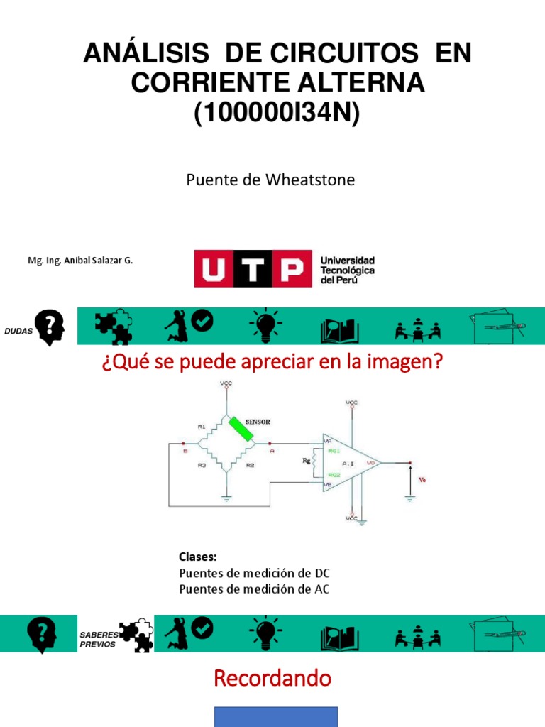 S11.s1 - Puente de wheatstone | PDF | Circuitos electricos ...
