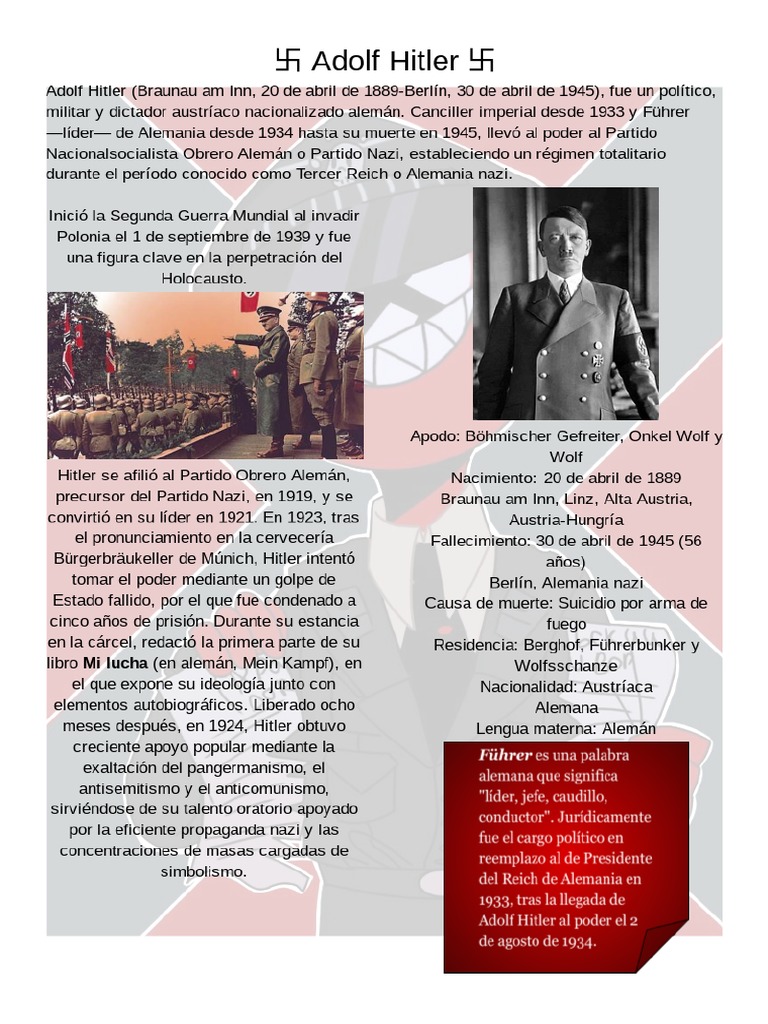 Adolf Hitler | PDF