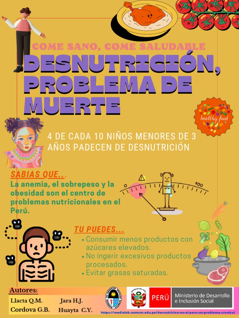 Afiche Desnutricion | PDF