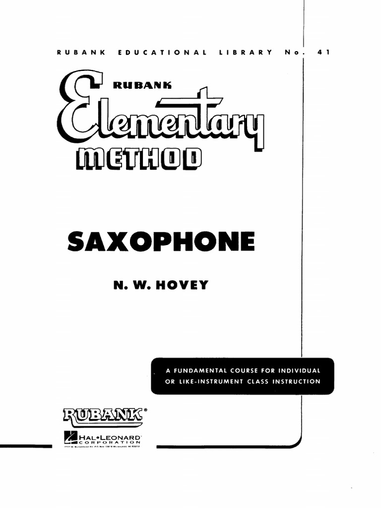 Rubank 1 | PDF