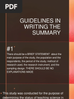 Guidelines in Writing RRL | PDF | Citation | Theory