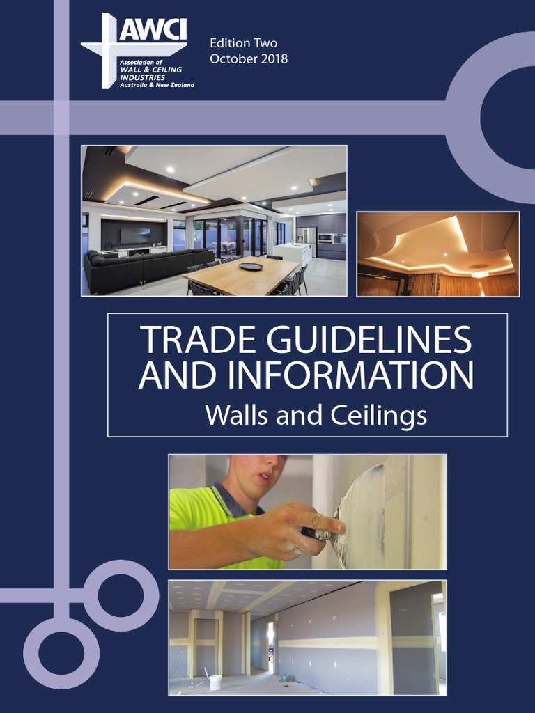 AWCI Trade Guidelines October 2018 | PDF | Drywall | Ventilation ...