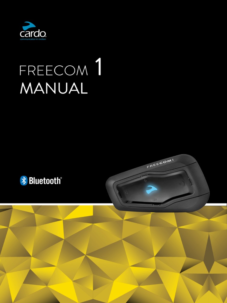 Freecom 1 | PDF | Bluetooth | Telephone