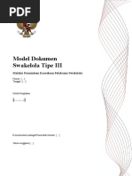Model Dokumen Swakelola Tipe II | PDF