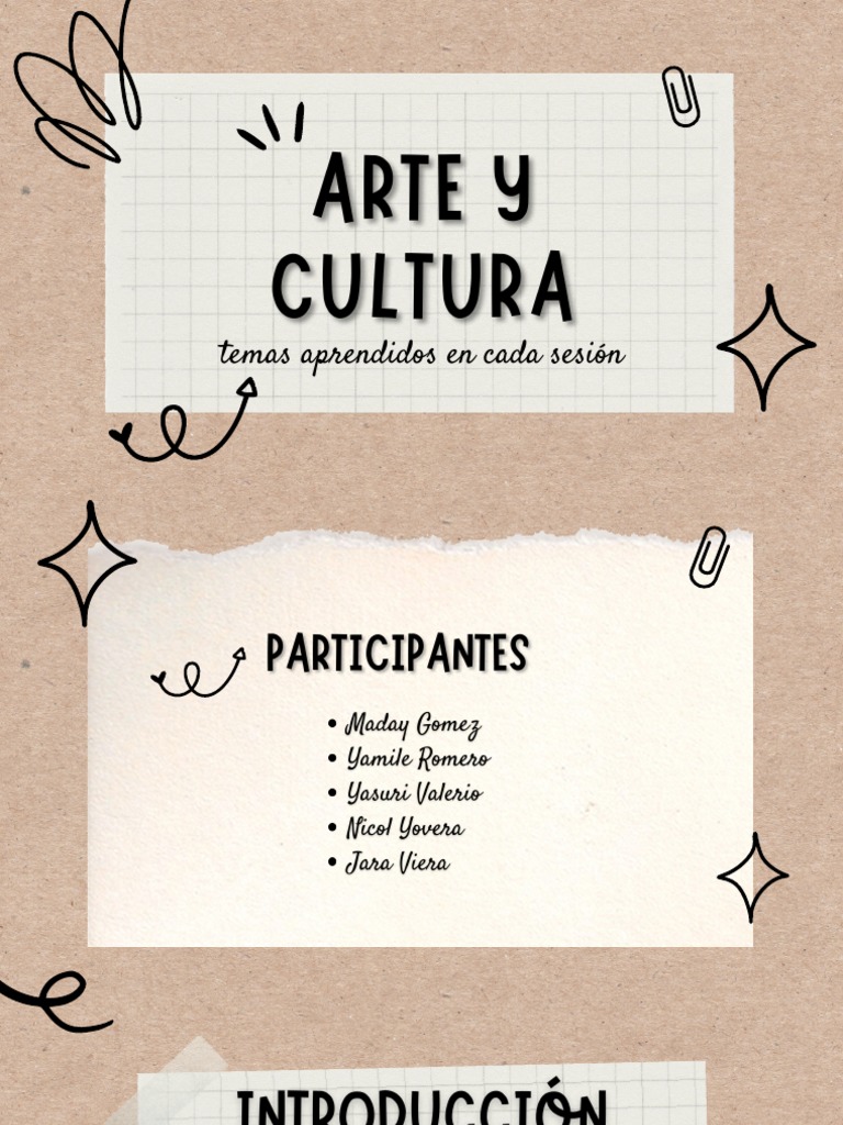 Arte Y Cultura Pdf Color Dibujo