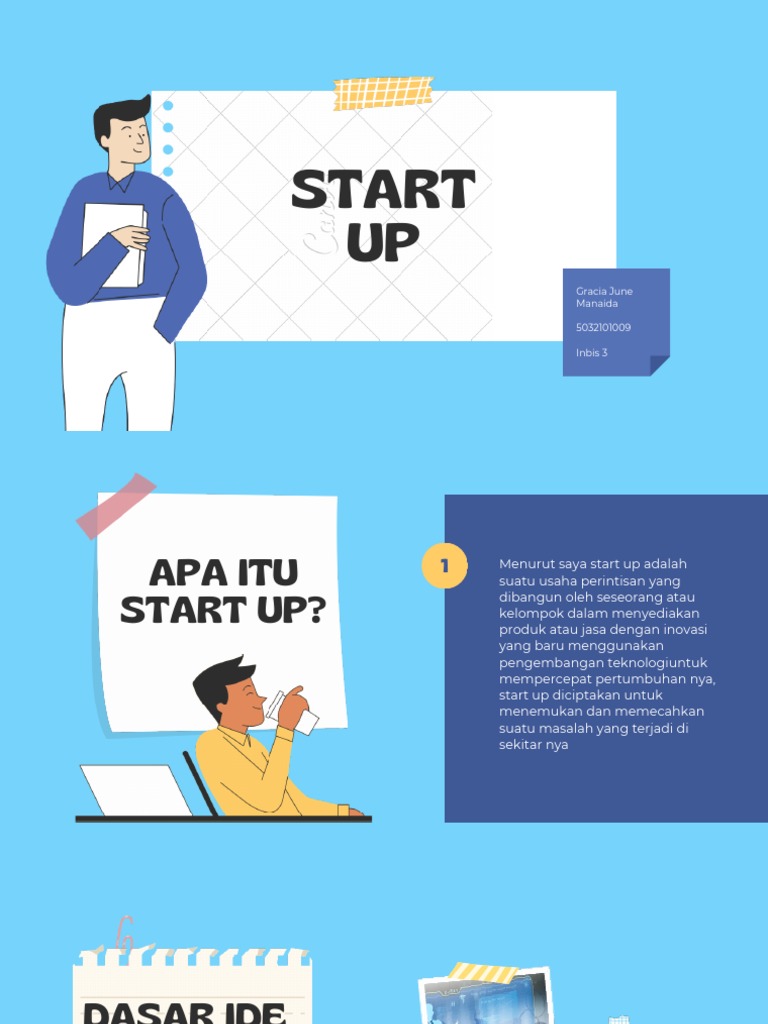 Presentasi Konsep Startup Properti | PDF | Pengelolaan Keuangan & Uang