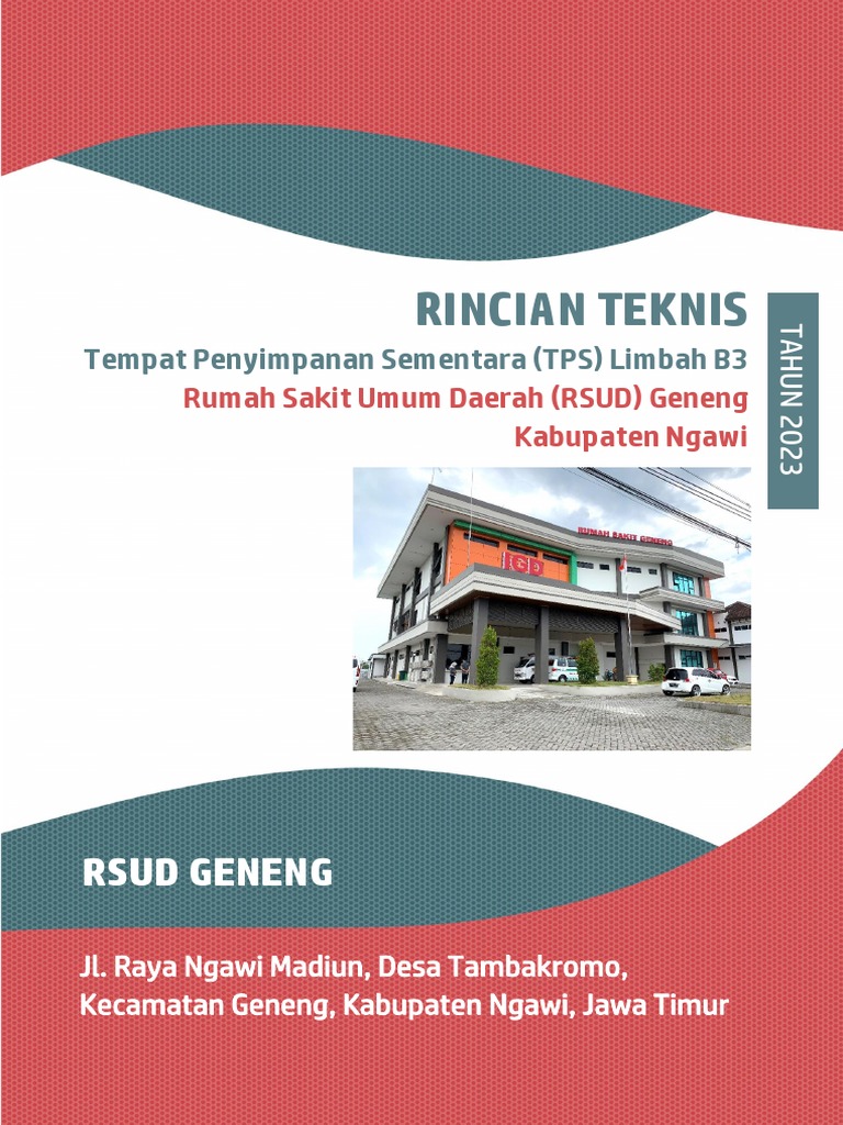 Cover Rintek TPS LB3 RSUD Geneng Sepaket | PDF