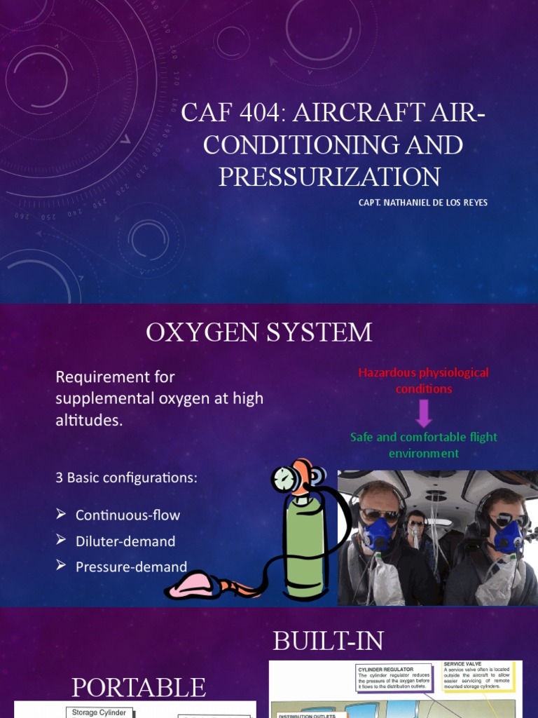 Topic No 1 - Oxygen System | PDF | Oxygen | Equipment