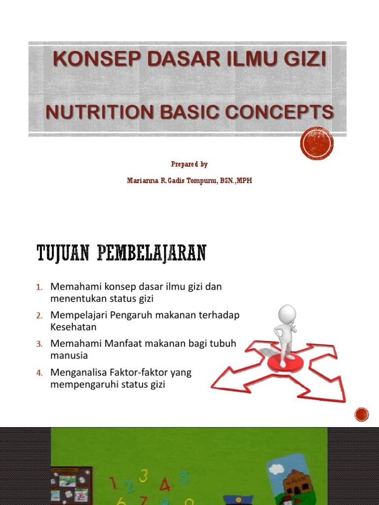 Sesi 1 Basic Concepts of Nutrition by Marianna | PDF