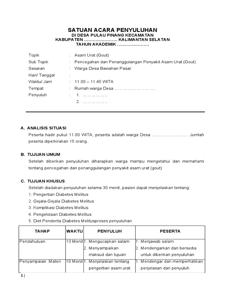 Contoh SAP 2 | PDF