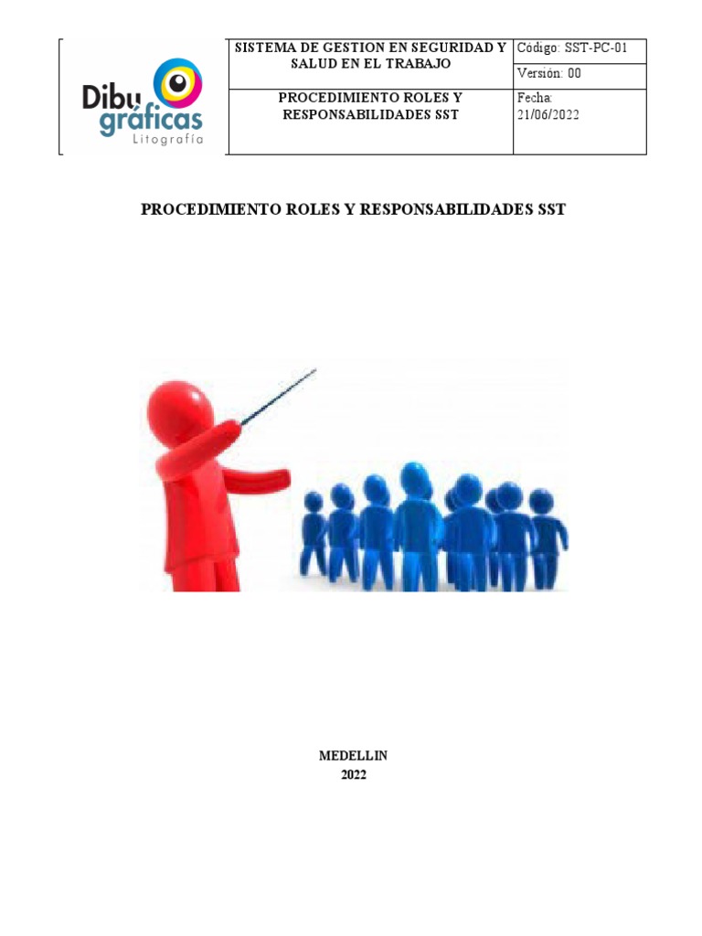 Procedimiento Roles y Responsabilidades | PDF | Negocios