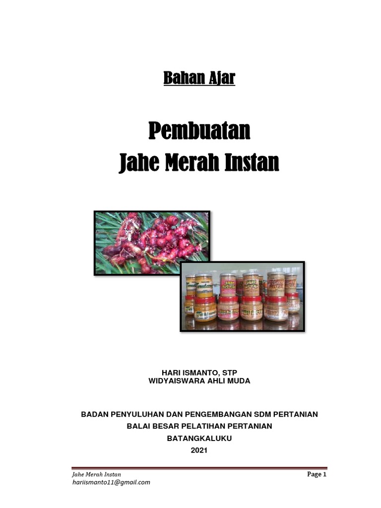 Jahe | PDF