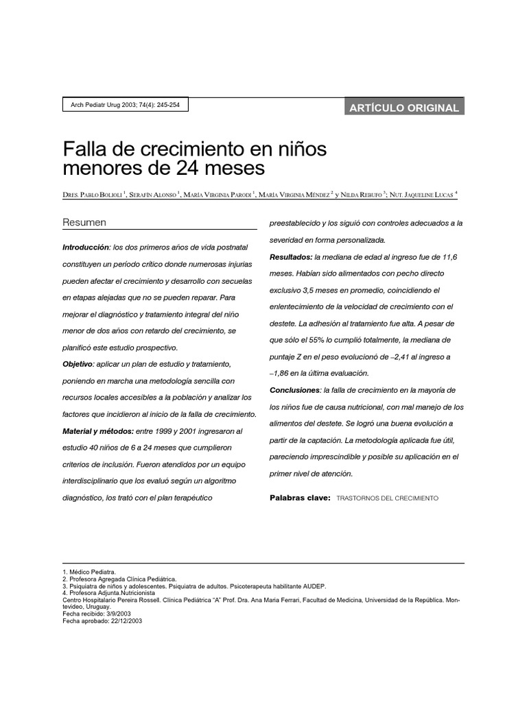 Bolioli, P., Alonso, S., Parodi, M. V., Méndez, M. V., Rebufo, N. y ...