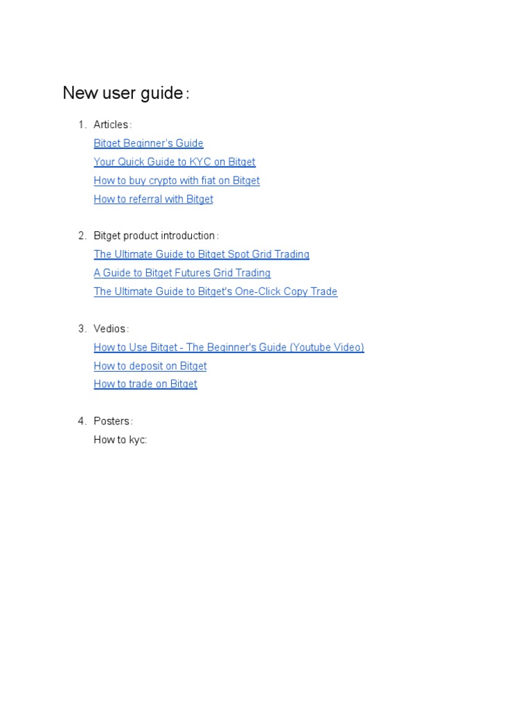 Bitget Ambassador User Guide | PDF | Finance & Money Management