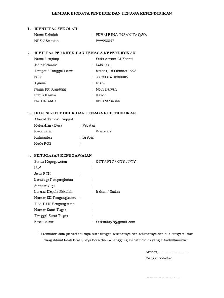 Faris Azzam Al-Fachri | PDF