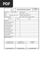 Check List For Grouting Work: Material Checking | PDF