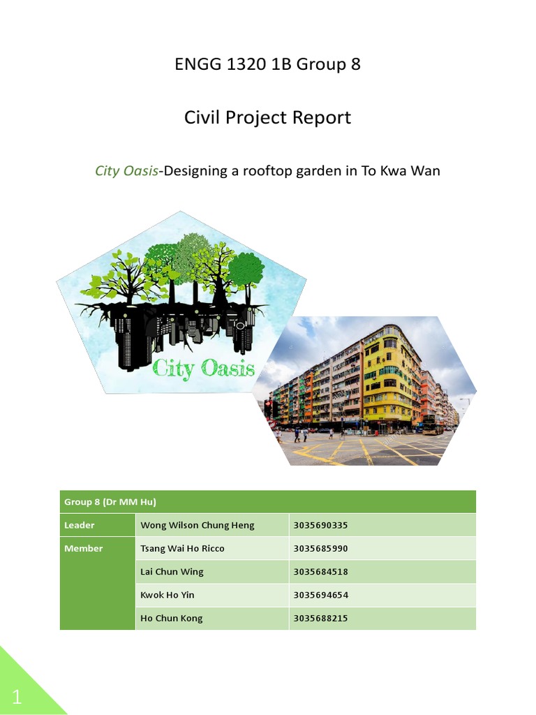 ENGG1320 1B CE Project Group 8 | Download Free PDF | Target Audience ...