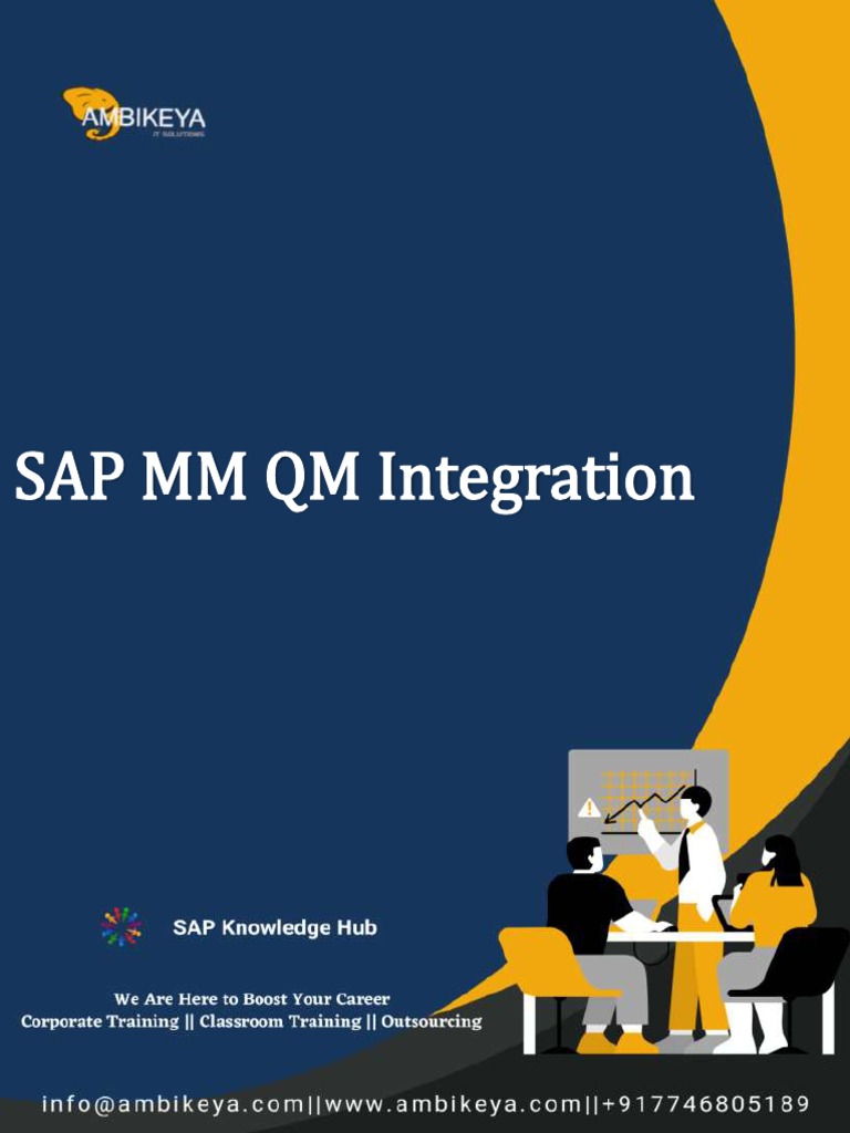 SAP MM QM Integration | Download Free PDF | Invoice | Verification And ...