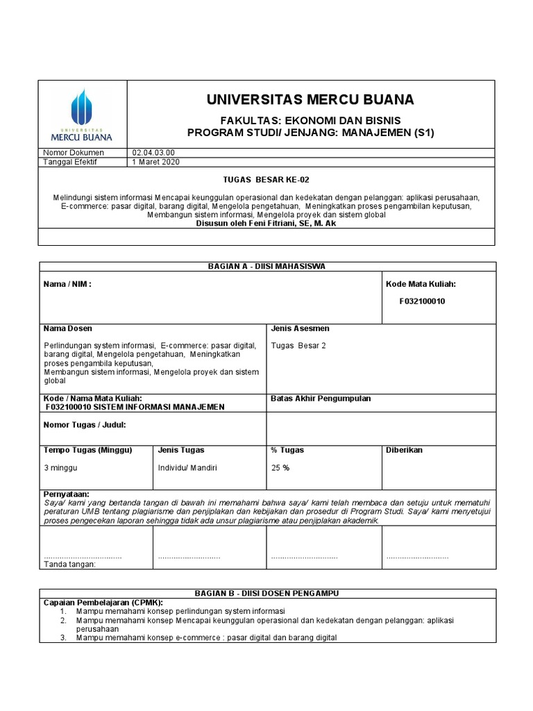 Tugas Besar 2 Sim | PDF