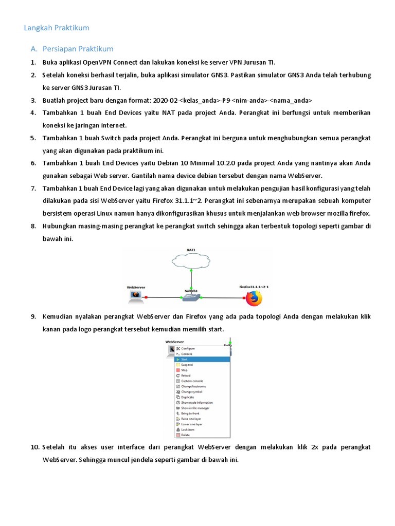 Jobsheet - Linux Web Server (LAMP) | PDF