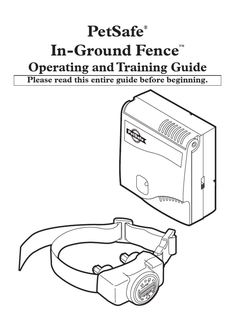 PRF 3004w in Ground Fence Manual | PDF | Wire | Leash