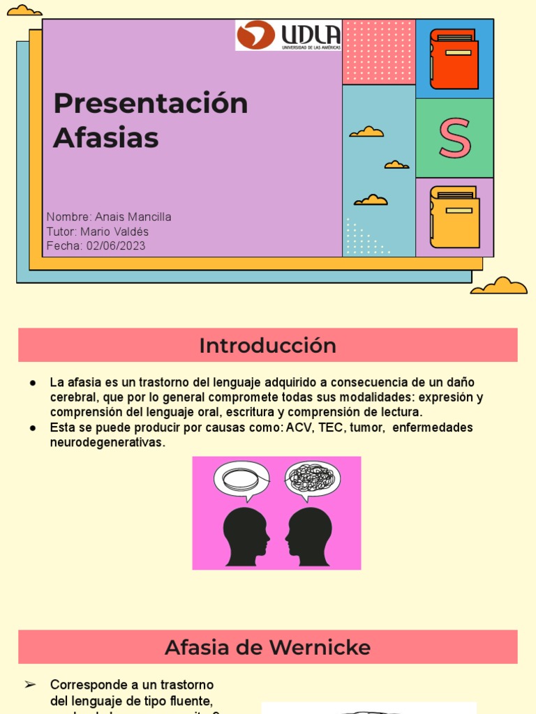 Afasias | PDF | Afasia | Sistema nervioso