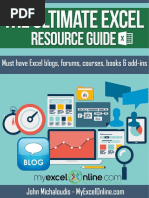 Advanced Excel Shortcuts | PDF | Microsoft Excel | Text