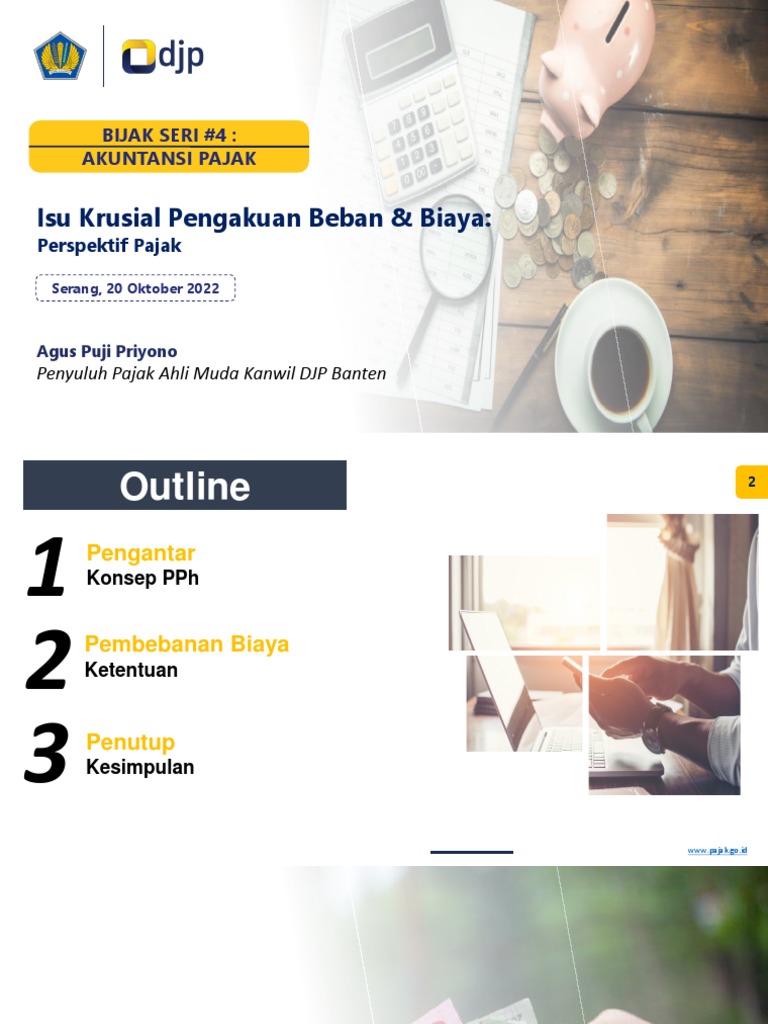 Pengakuan Beban Dan Biaya Pada Pajak | PDF