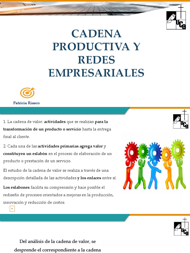 Clase cadena productivas y redes empresariales 8.5.23 av | PDF