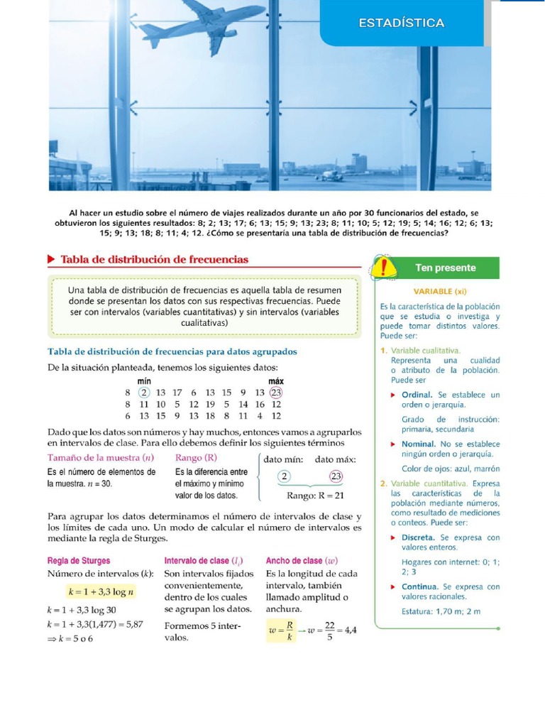 Estadistica 3ro - 3 | PDF | Histograma | Estadísticas