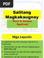 Salitang Magkaugnay | PDF
