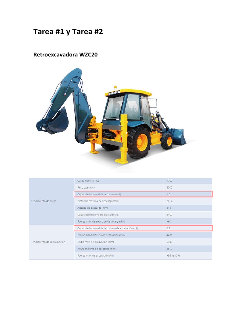 Tareas de Maquinaria 2 | Descargar gratis PDF | Vehículos terrestres | Vehículos