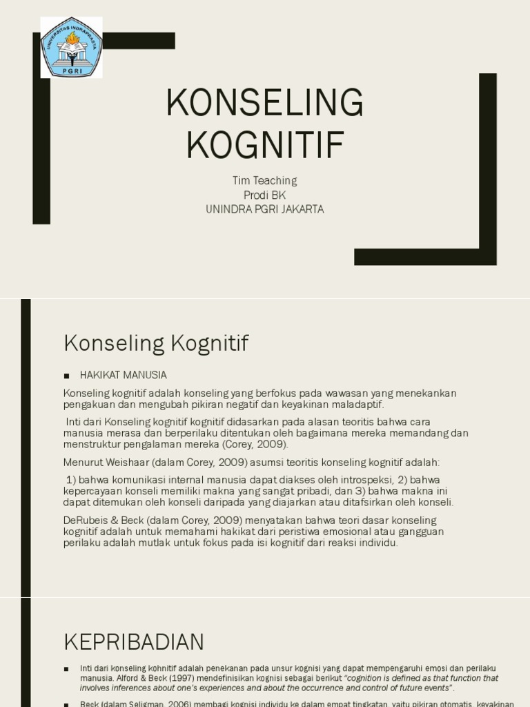 Model Model Konseling 10 | PDF