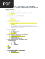 COLREGs Annex I: Lights and Shapes Details | PDF | Mast (Sailing) | Color