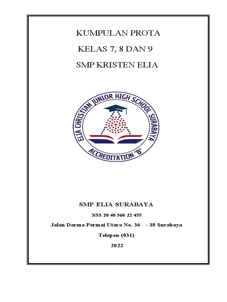 Kumpulan Prota SMP Elia Ok | PDF