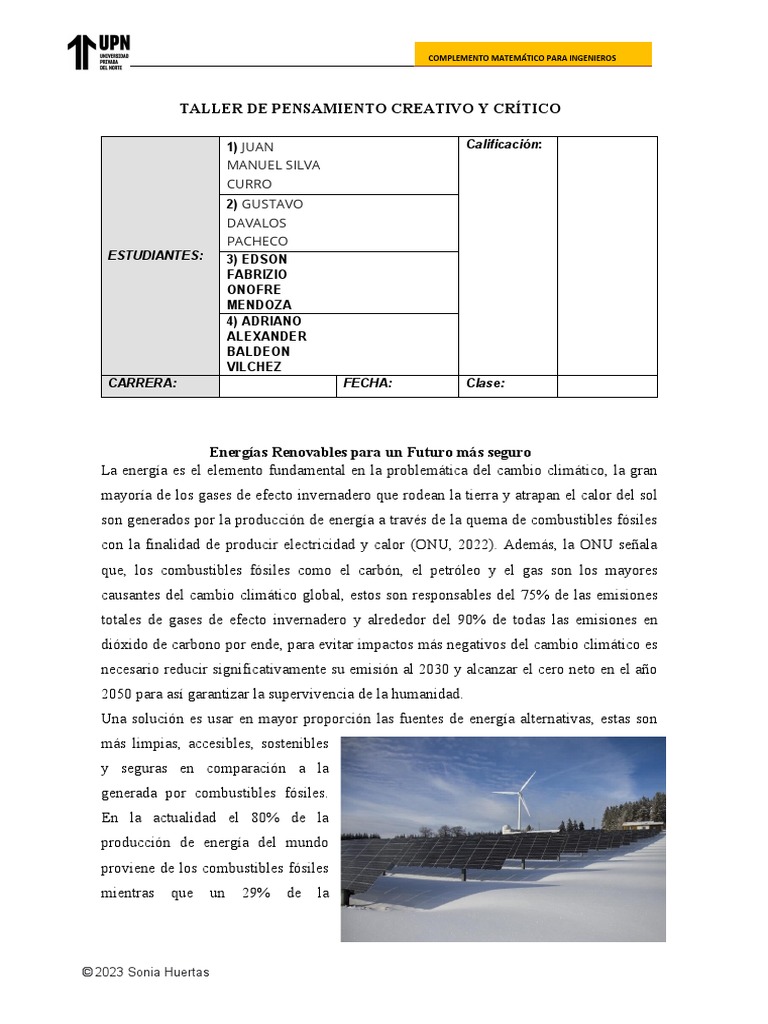 Complemento Matematico Tarea | PDF