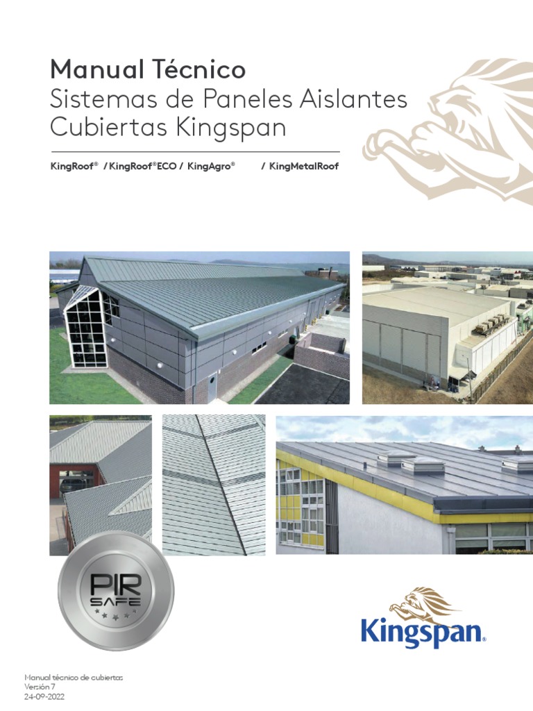 kingspan-manual-tecnico-cubiertas-manual-es-co | PDF | Aislamiento ...