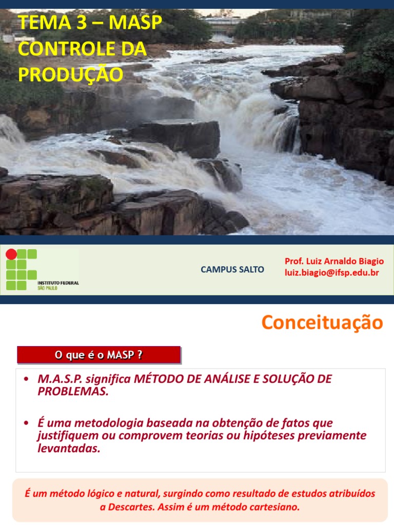 Slides Tema 3 - Masp | PDF | Método científico | Science