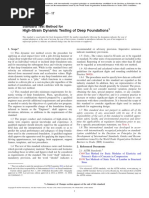 ASTM D4945-08 (High-Strain Dynamic Testing) PDF | PDF | Technology ...