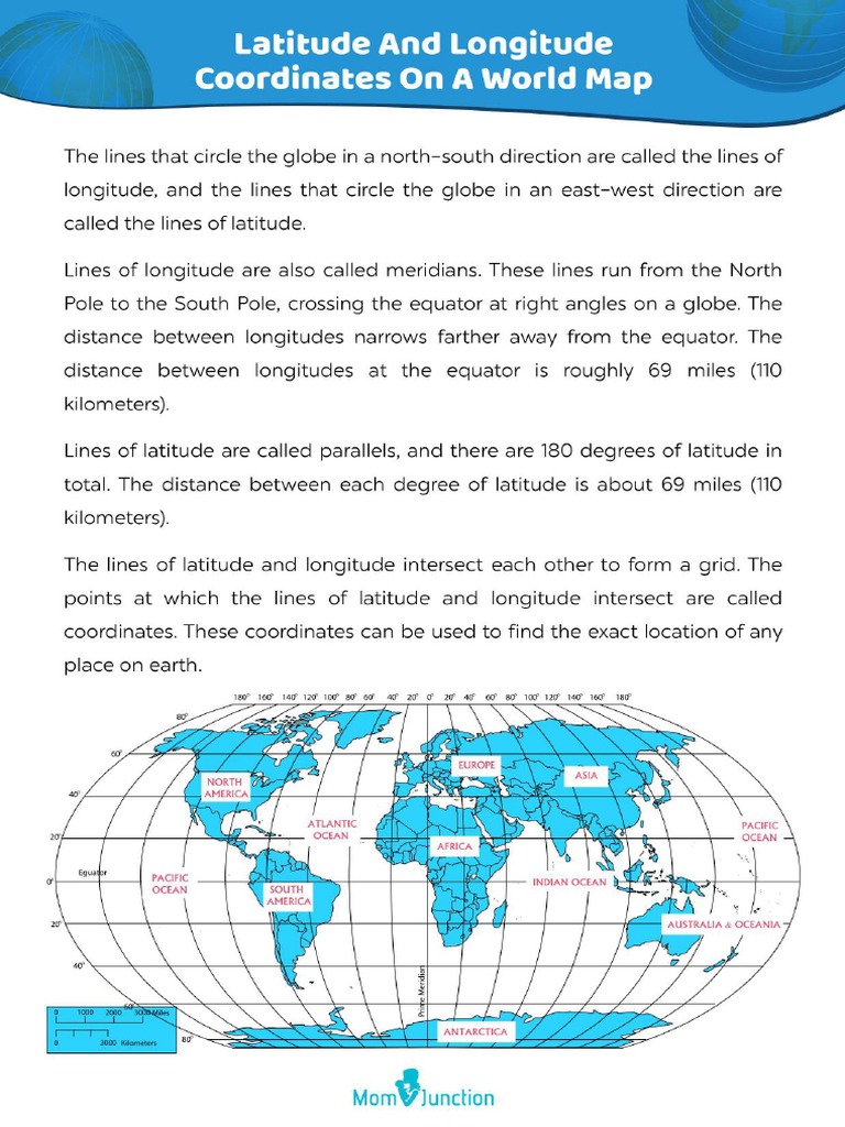 Latitude and Longitude G4 | PDF