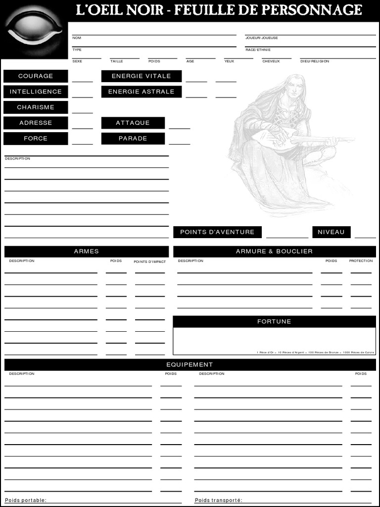 FPerso L Oeil Noir | PDF