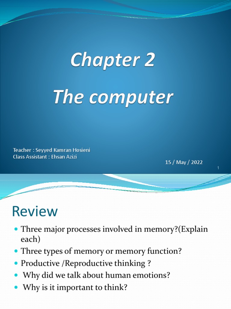 Chapter 2 | PDF | Computer Data Storage | Printer (Computing) Chapter 2 | PDF | Computer Data Storage | Printer (Computing)