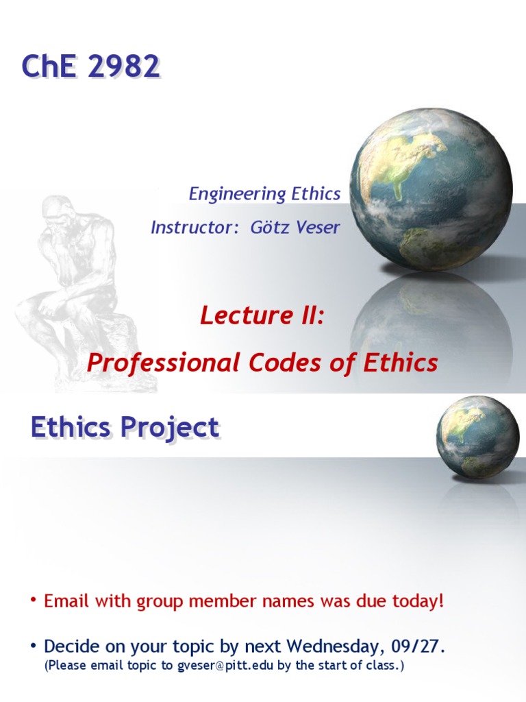 Ethics ModulE | PDF | Biomedical Engineering | Engineering